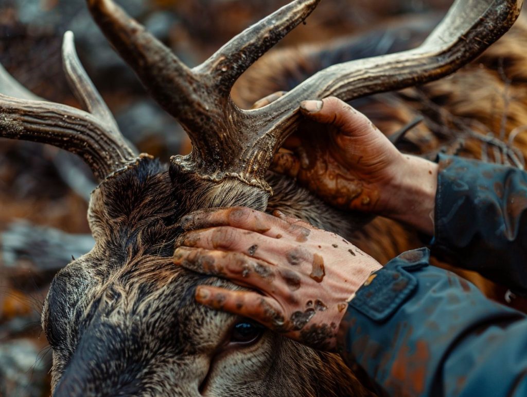 Deer Antler Velvet Removal - Deer Antler Velvet